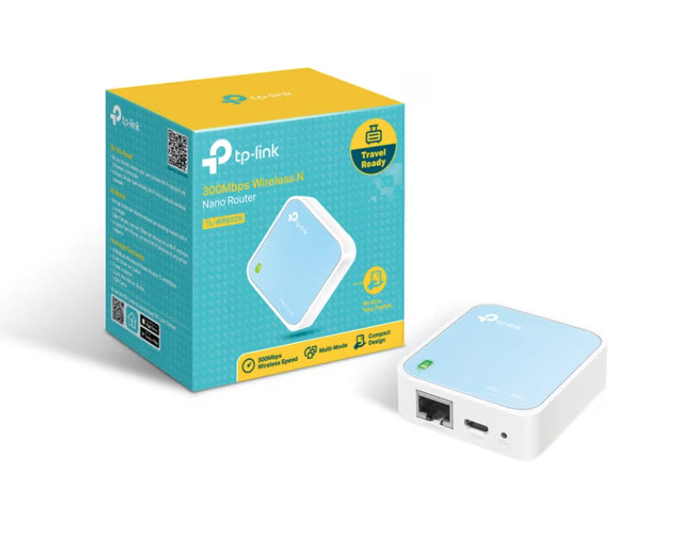 TL-WR802N 300Mbps Wireless N Nano Router (OPEN BOX) - geranisNet